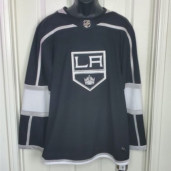 adidas | Shirts | La Kings Home Authentic Pro Jersey | Poshmark